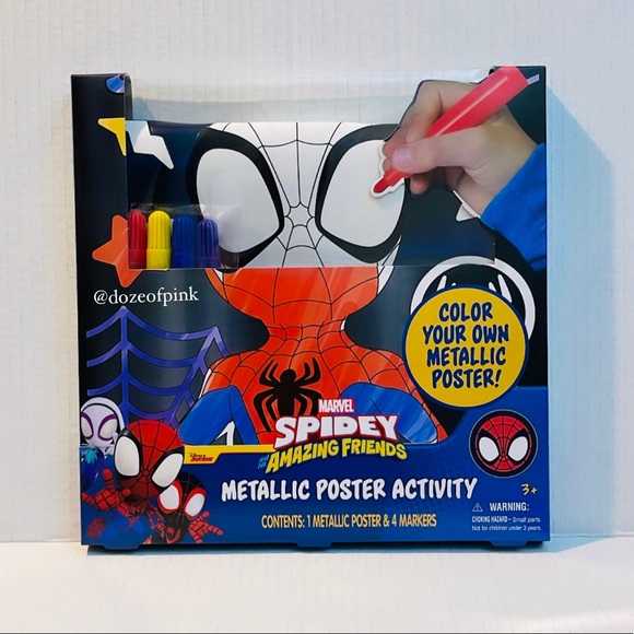 Marvel | Toys | Marvel Spidey And His Amazing Friends Metallic Poster ...